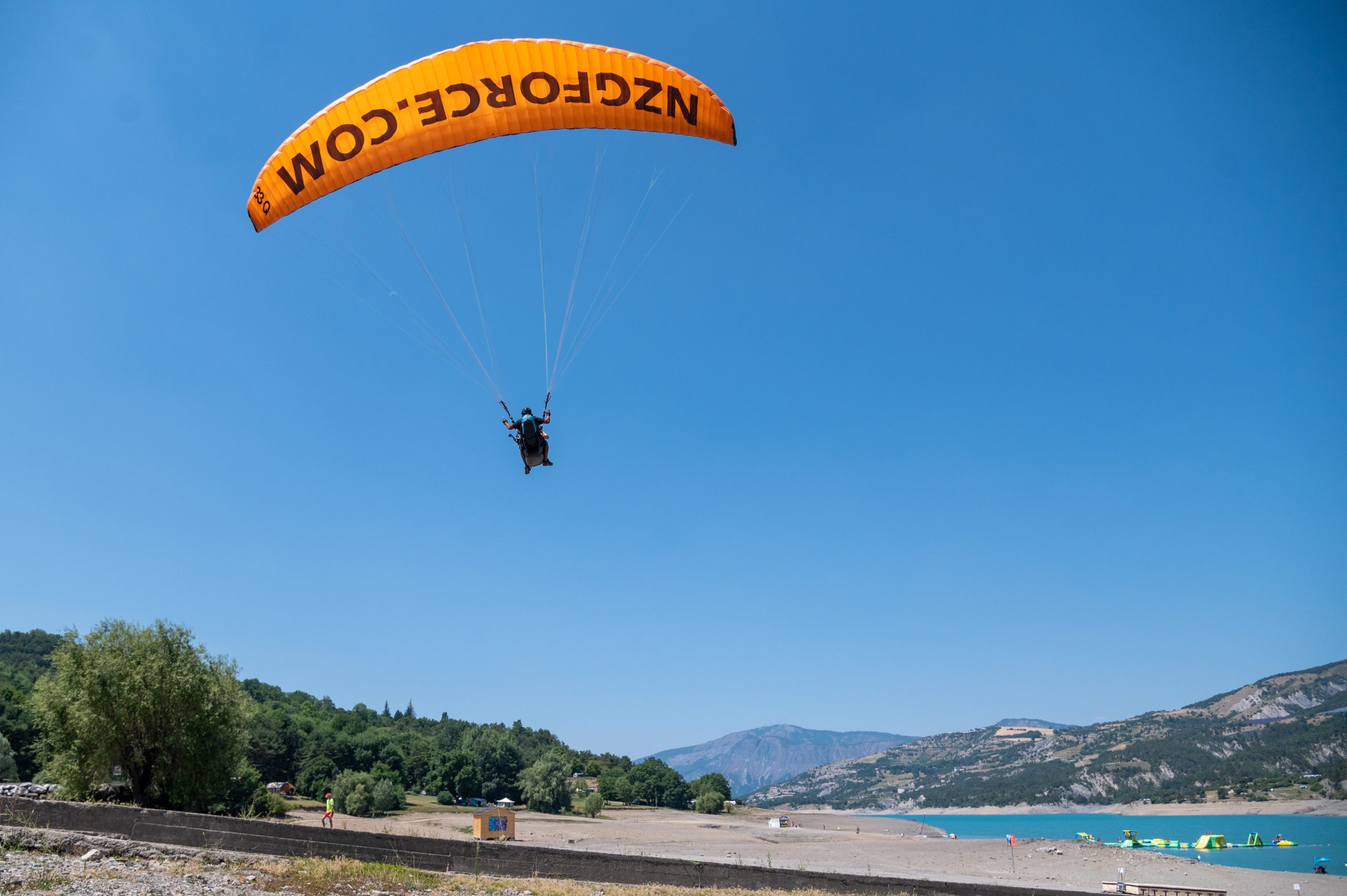 Exemple d’un Vol Parapente au Lac de Serre-Ponçon - Belved'air Parapente